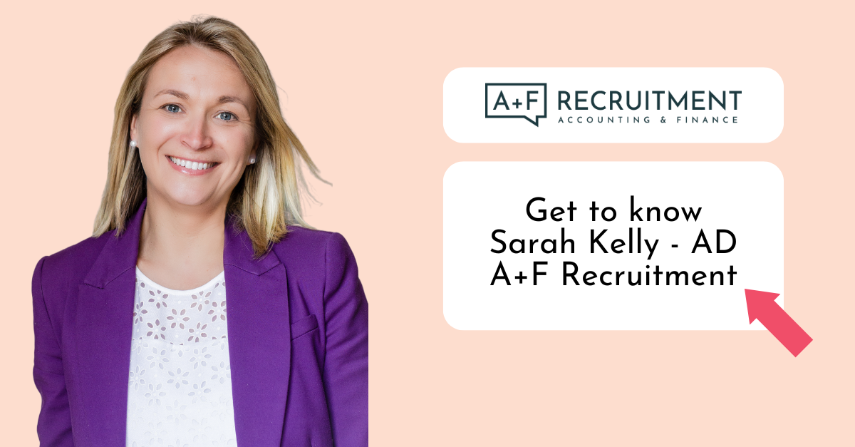 Get to know our team – Sarah Kelly, Associate Director, A+F Recruitment ...